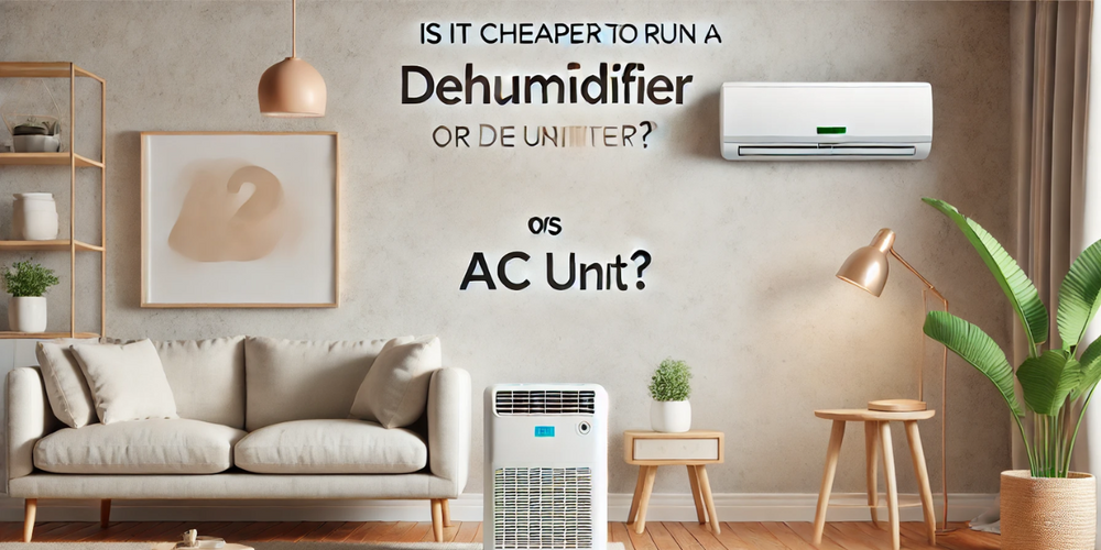 Is It Cheaper to Run a Dehumidifier or AC Unit?