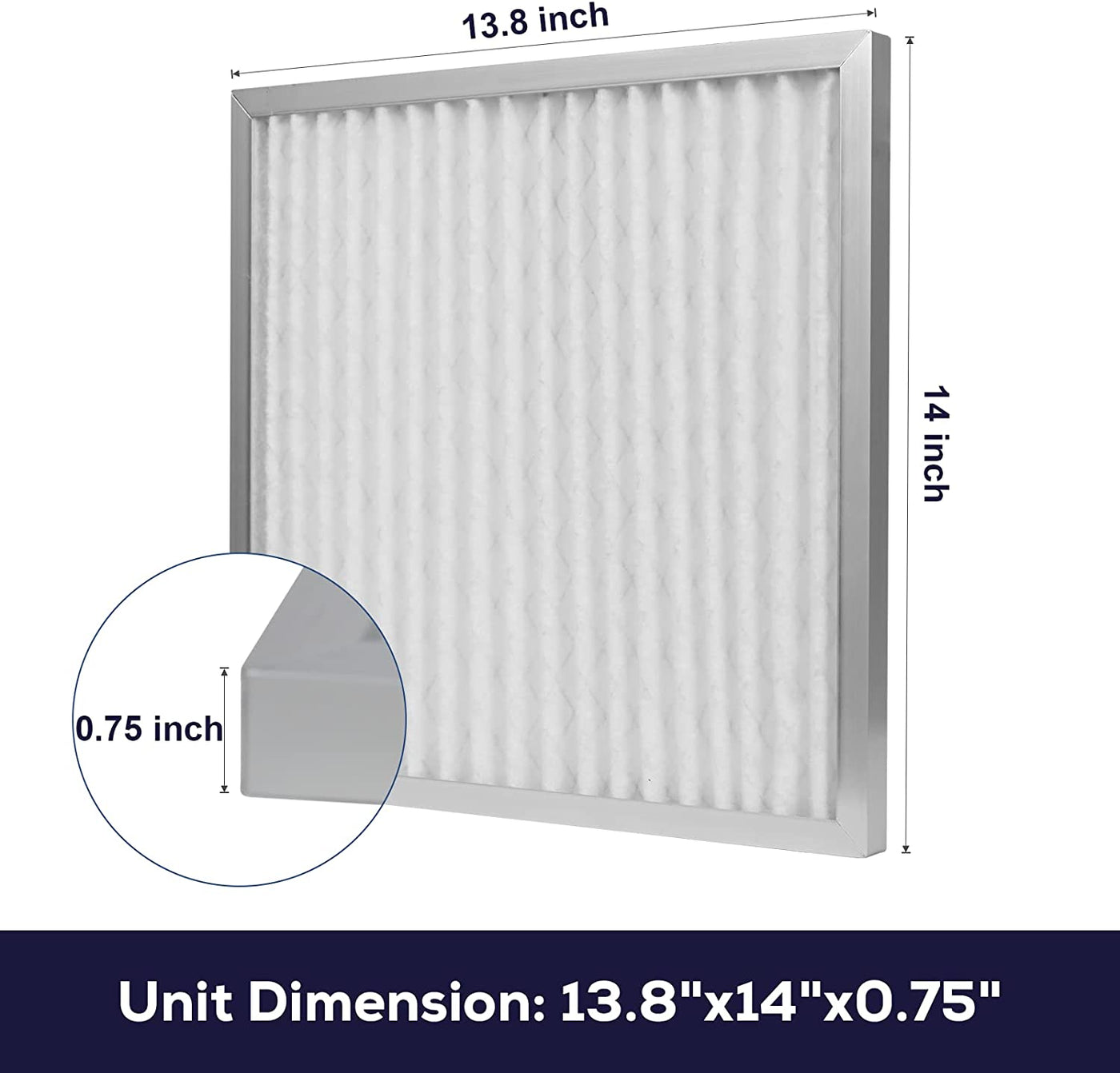 BaseAire 3 Pack MERV-10 Filter AirWerx 100X, AirWerx 120X