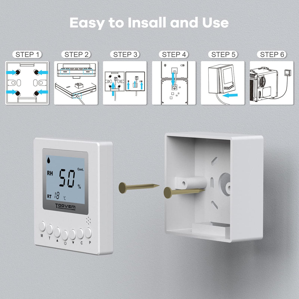 BaseAire Dehumidifier Remote Controller for Digital Humidity ...